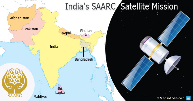 india-saarc-satellite-mission - Civilsdaily