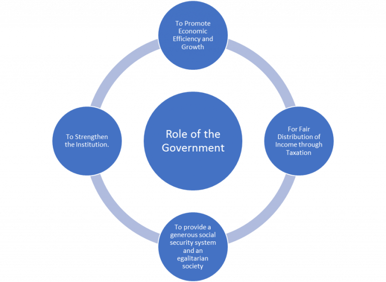 The Role of the Government - Civilsdaily