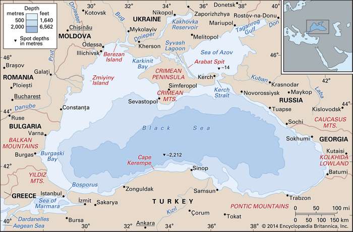 Important Seas and Mountain Ranges of the World - Civilsdaily