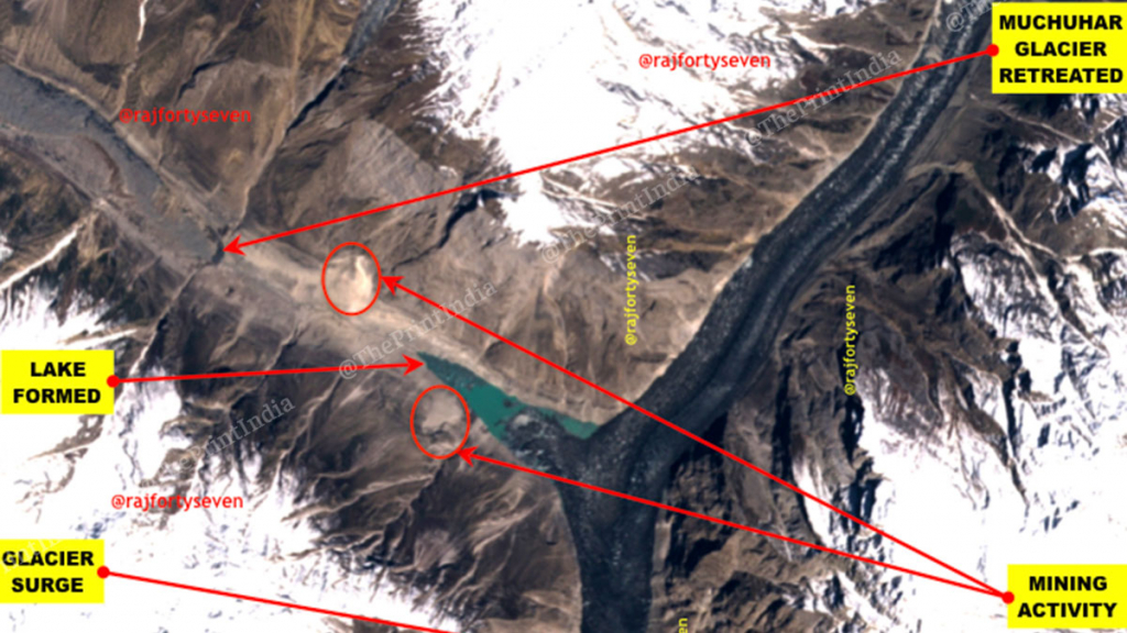 [pib] Seasonal rapid advancement of Surging Glaciers in Karakoram Range ...