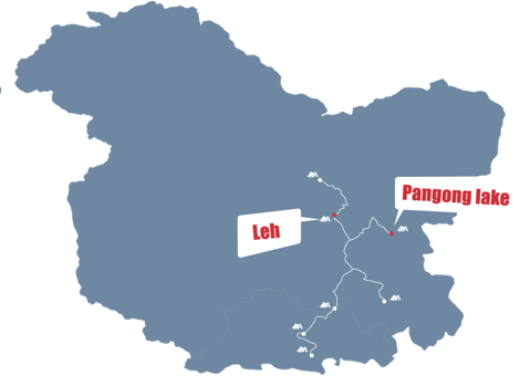 Mapping: Pangong Tso Lake - Civilsdaily