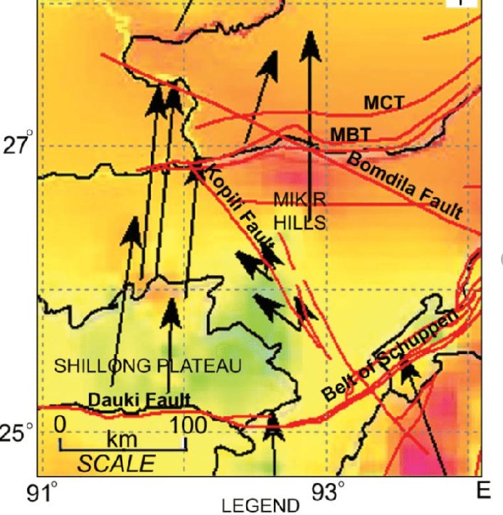 Major seismic hazard along Assam faultline - Civilsdaily