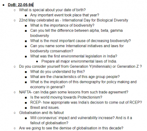 UPSC Interviews 2020: One-to-one DAF analysis and personalized DAF ...