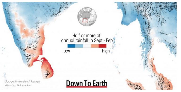 Retreating Monsoon is a global phenomenon: Study - Civilsdaily