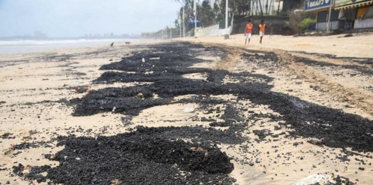 Tarballs on Mumbai Coast - Civilsdaily