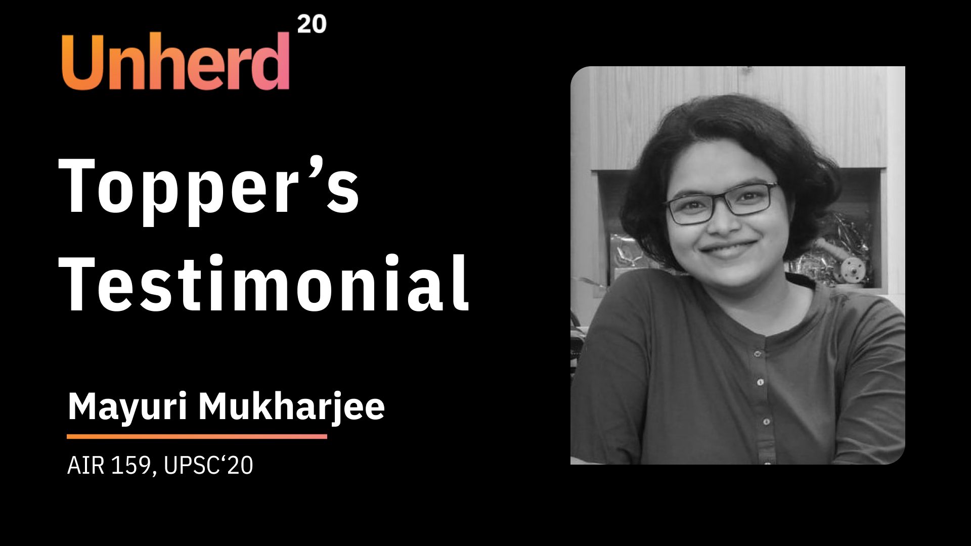 How Civilsdaily Mentorship helped UPSC 2020 AIR 159 Mayuri Mukharjee ...