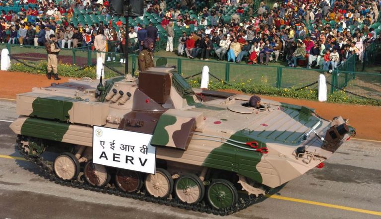 Indian Army inducts Armoured Engineer Reconnaissance Vehicle (AERV ...