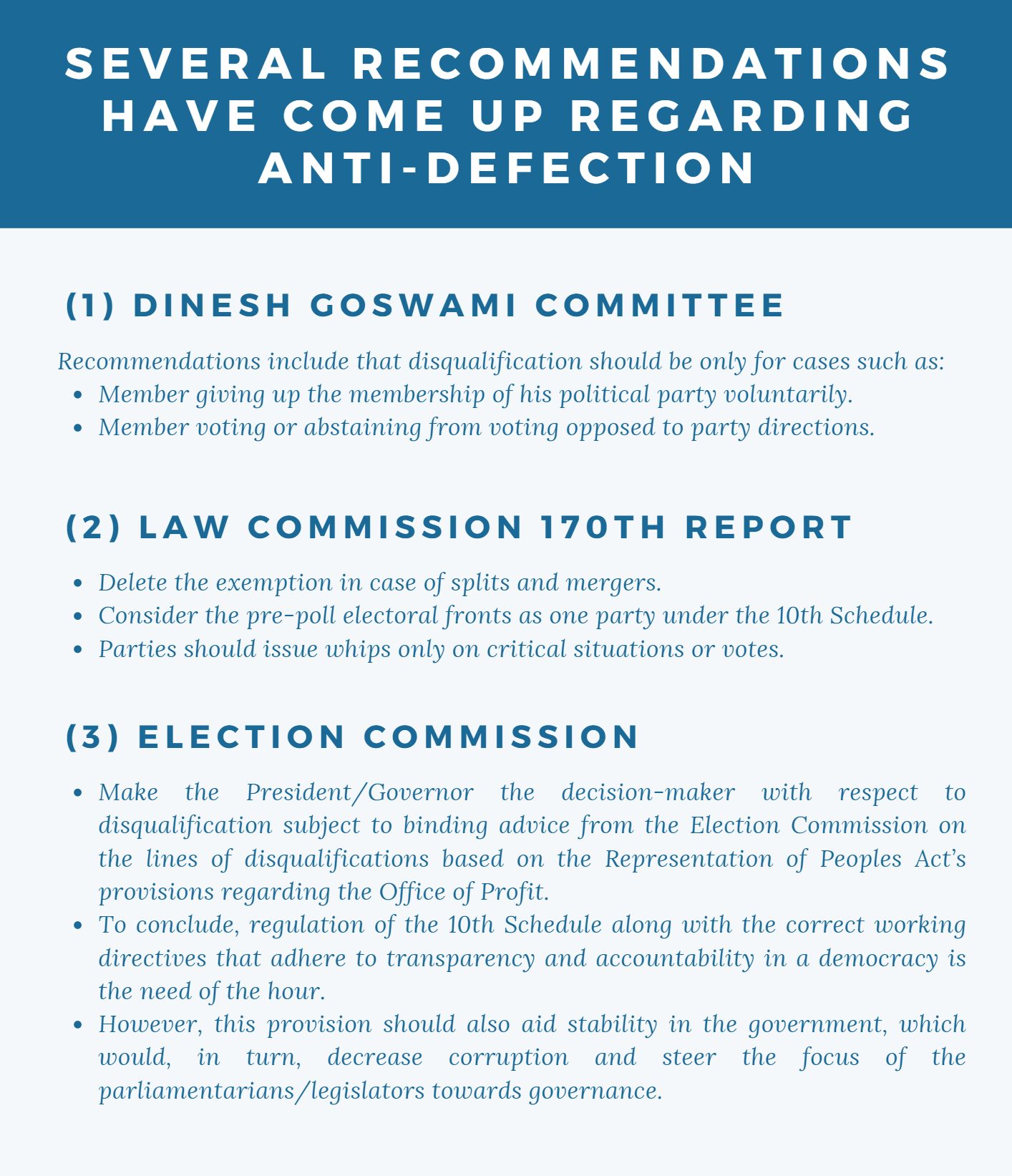 [Burning Issue] Anti-defection Law under Spotlight - Civilsdaily