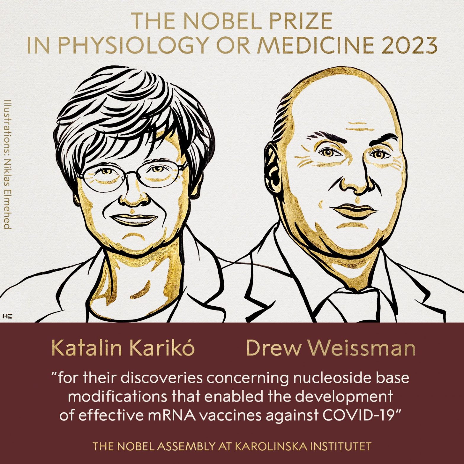 Medicine Nobel Prize 2023 for mRNA Vaccine Discovery - Civilsdaily