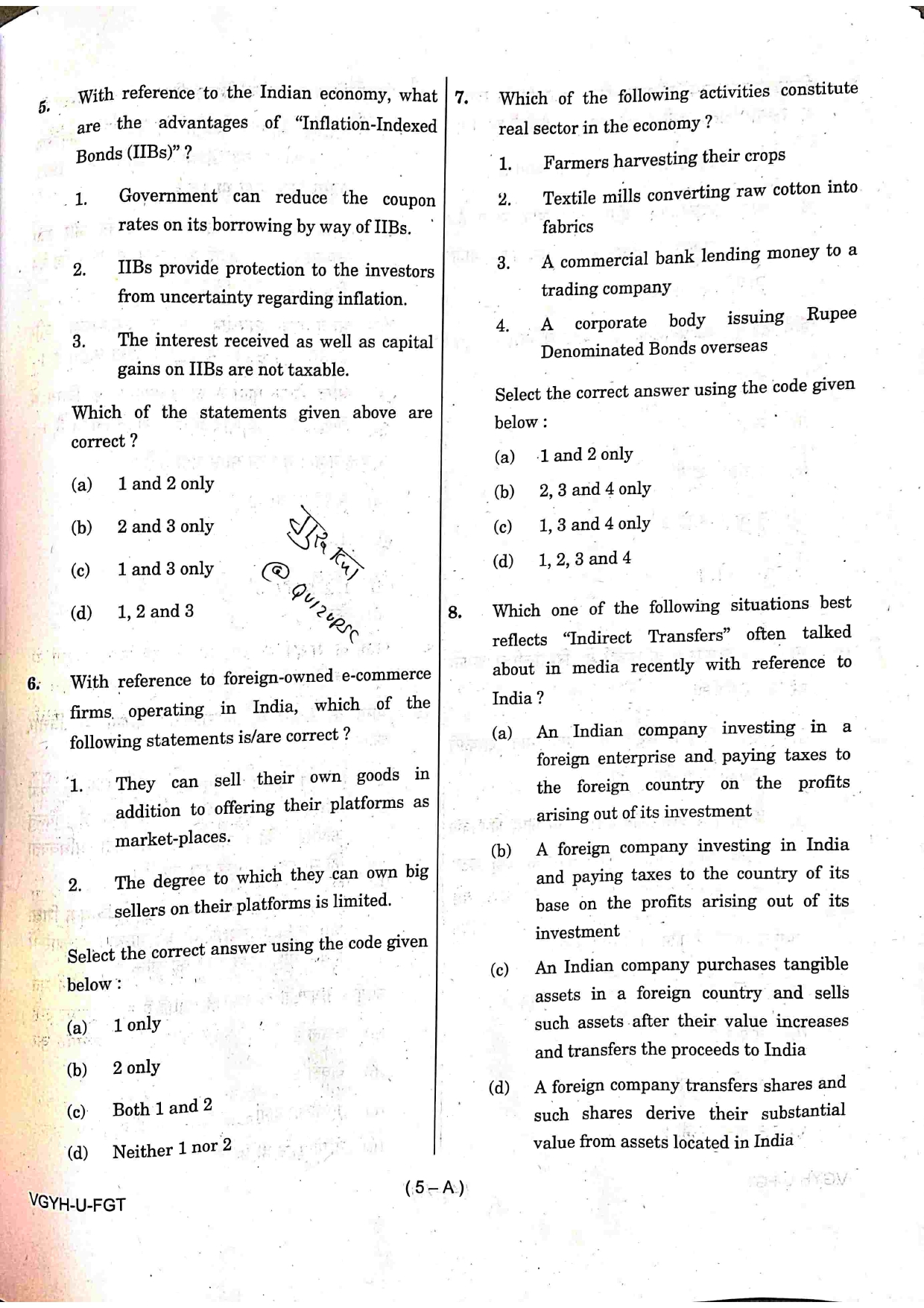 UPSC Prelims 2022 GS 1 Question Paper, Answer Key, and Analysis ...