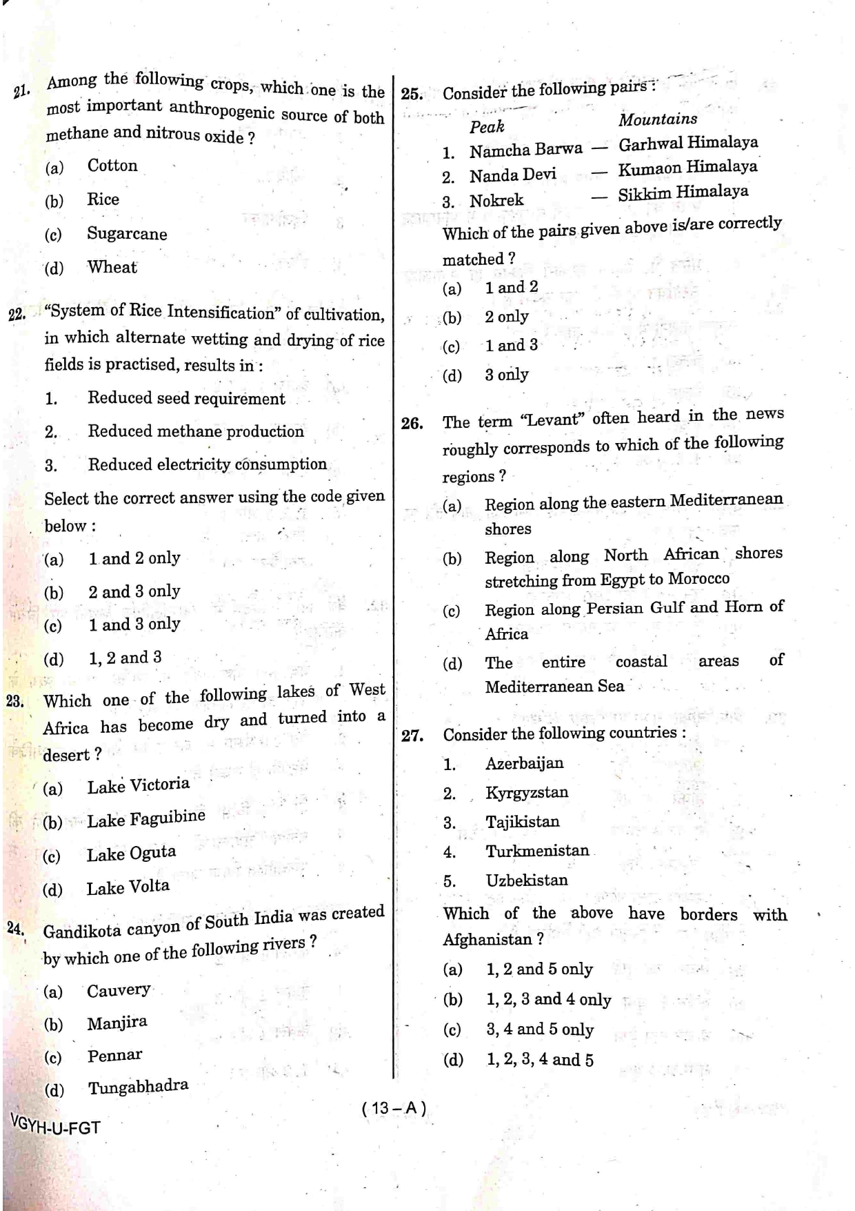 UPSC Prelims 2022 GS 1 Question Paper, Answer Key, and Analysis ...