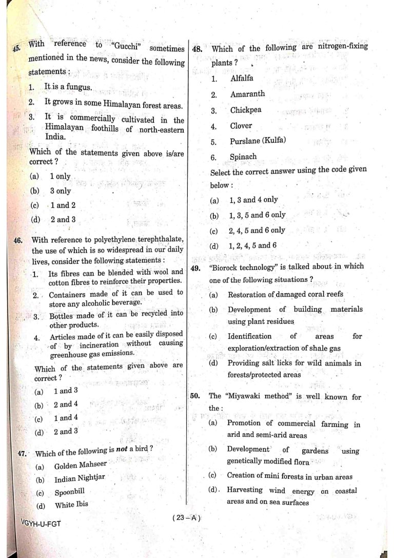 UPSC Prelims 2022 GS 1 Question Paper, Answer Key, and Analysis ...