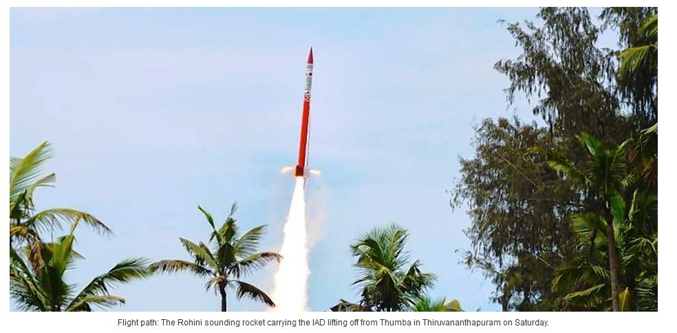 ISRO tests ‘Inflatable Aerodynamic Decelerator (IAD)’ Rocket