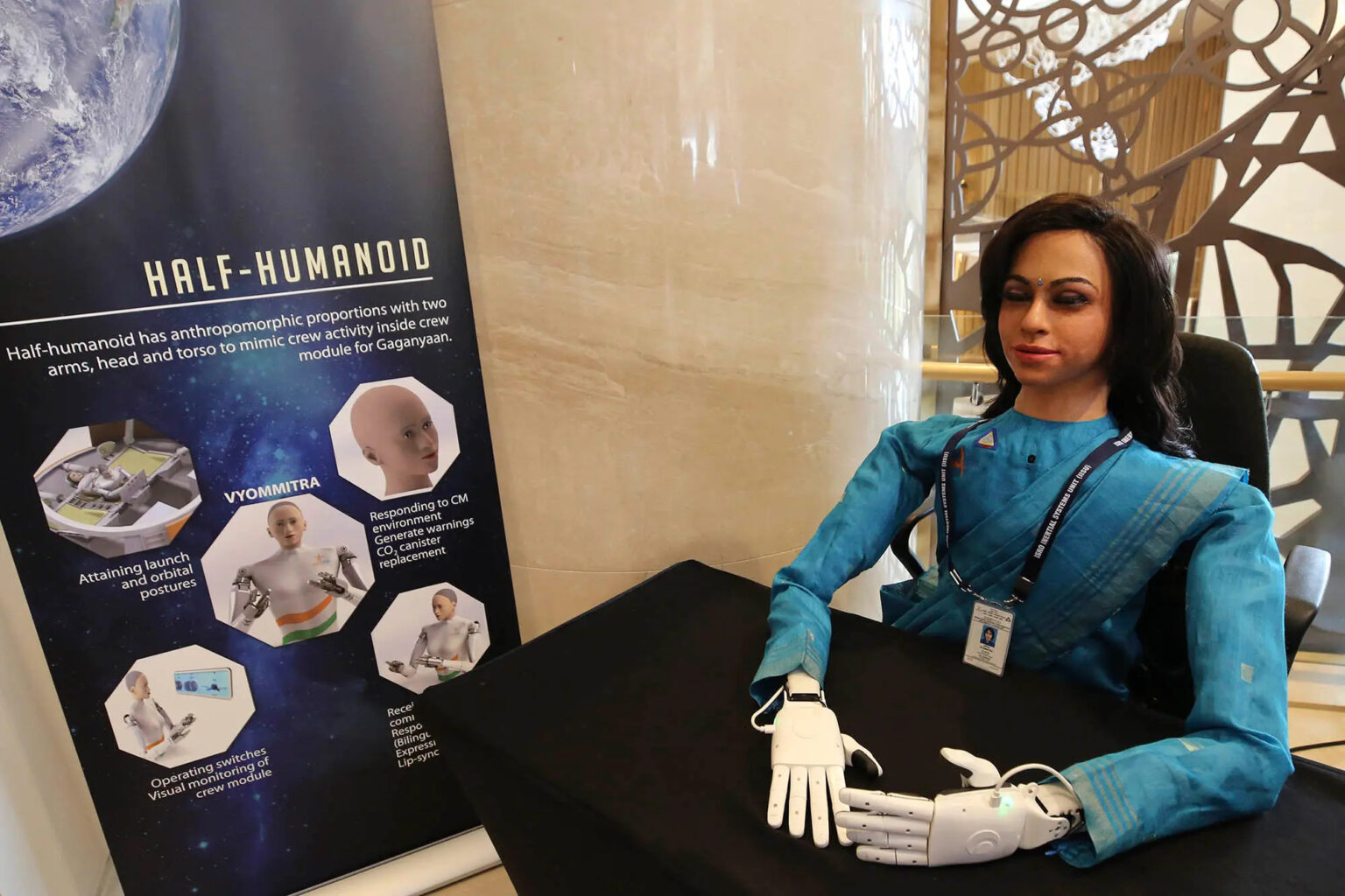 Vyommitra Humanoid to undergo pre-flight tests - Civilsdaily