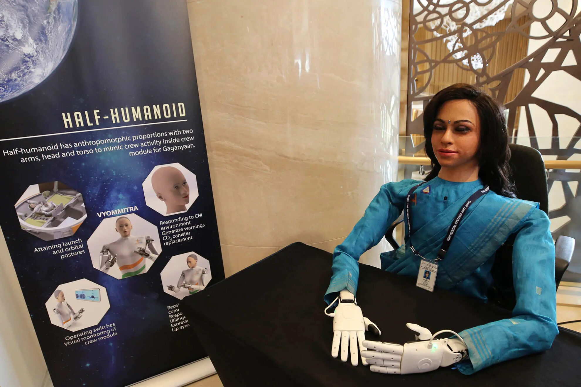 Vyommitra Humanoid to undergo pre-flight tests - Civilsdaily Vyommitra Humanoid to undergo pre-flight tests - Civilsdaily