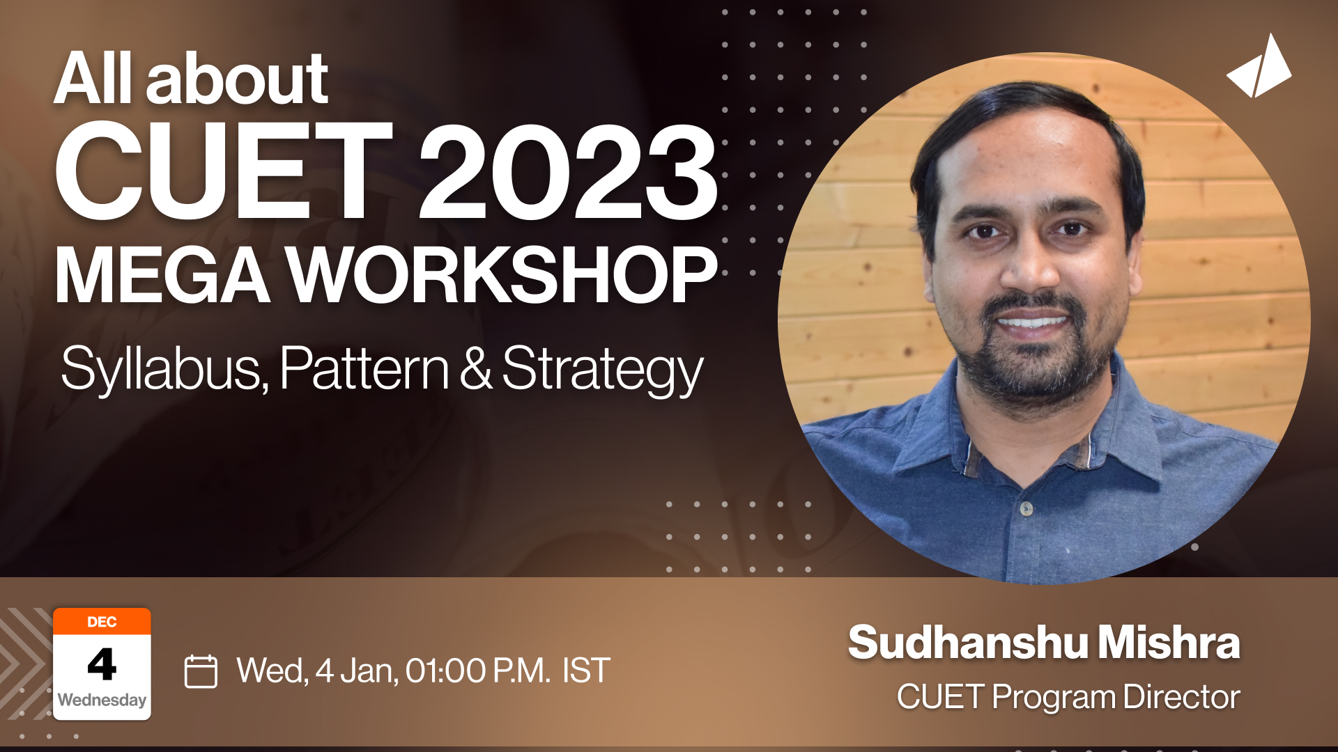 (WATCH LIVE:-Joining Link Inside) CUET 2023 Workshop: All about CUET ...