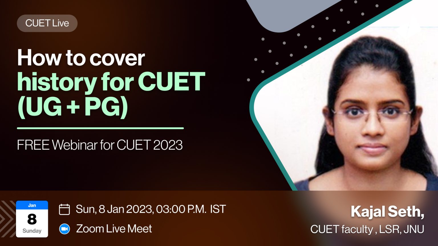 CUET 2023 Workshop by Kajal Ma’am, JNU Research Scholar, LSR alumna: How to cover history ...