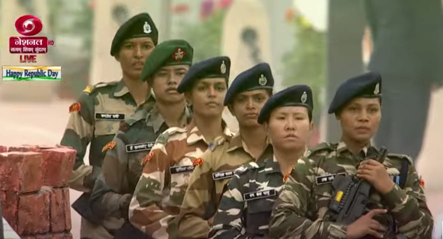Nari Shakti at the parade - Civilsdaily
