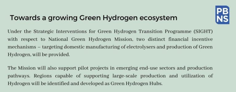 Green Hydrogen Mission: Five Priorities For The Vision - Civilsdaily