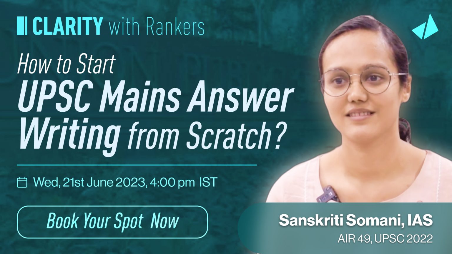 Clarity with AIR 49: How to Start Mains Answer Writing from Scratch ...