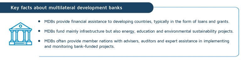 Reforming Multilateral Development Banks (MDBs), advocating for the ...