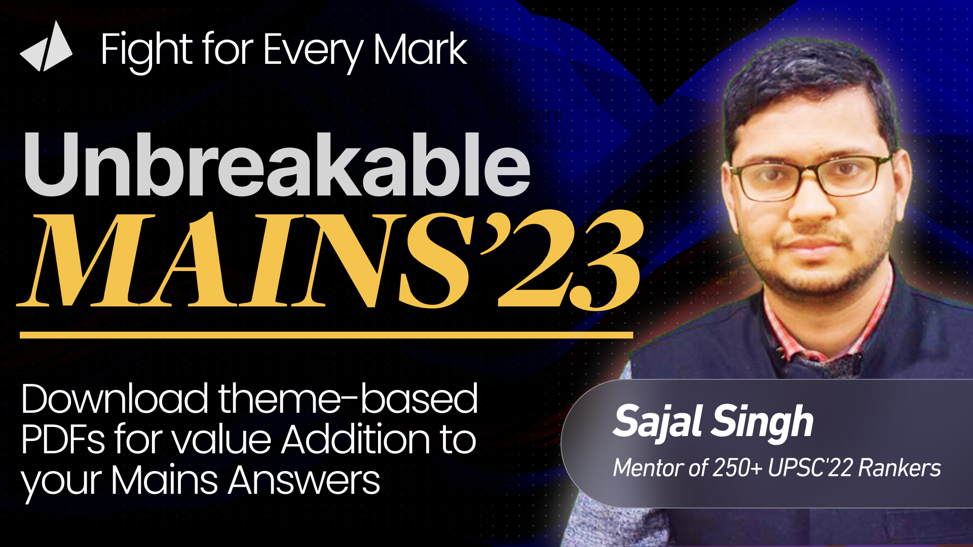 Unbreakable Mains 2023 | Value Addition and Marks Improvement Resources | IR, Disaster ...