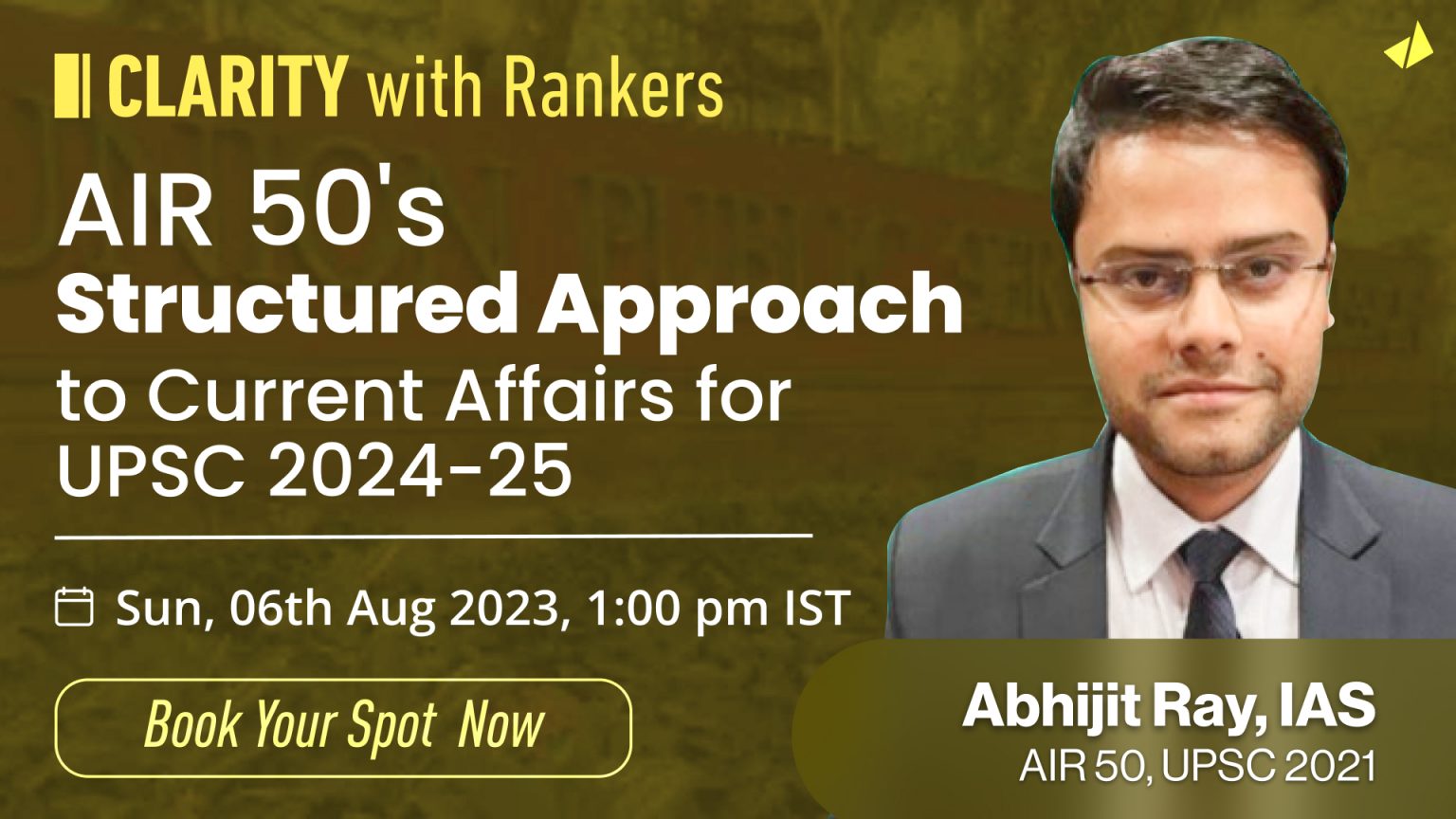 AIR 50’s Structured Approach to Current Affairs for UPSC 2024-25 | Analysis, Answer Writing ...