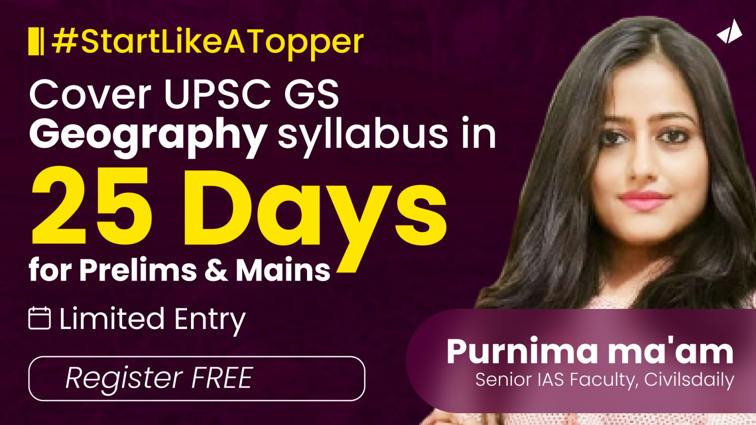 How to cover UPSC Geography GS syllabus for Prelims & Mains in 25 days ...