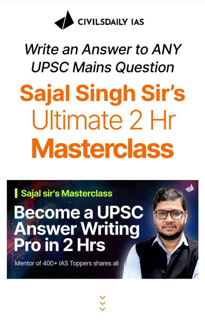 2 Hours, One Game-Changing Skill: IAS-Level Answer Writing. Enroll Now ...