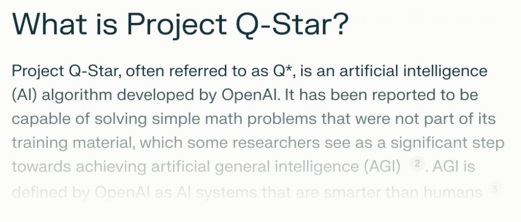 What is Project Q*, the AI breakthrough from OpenAI?