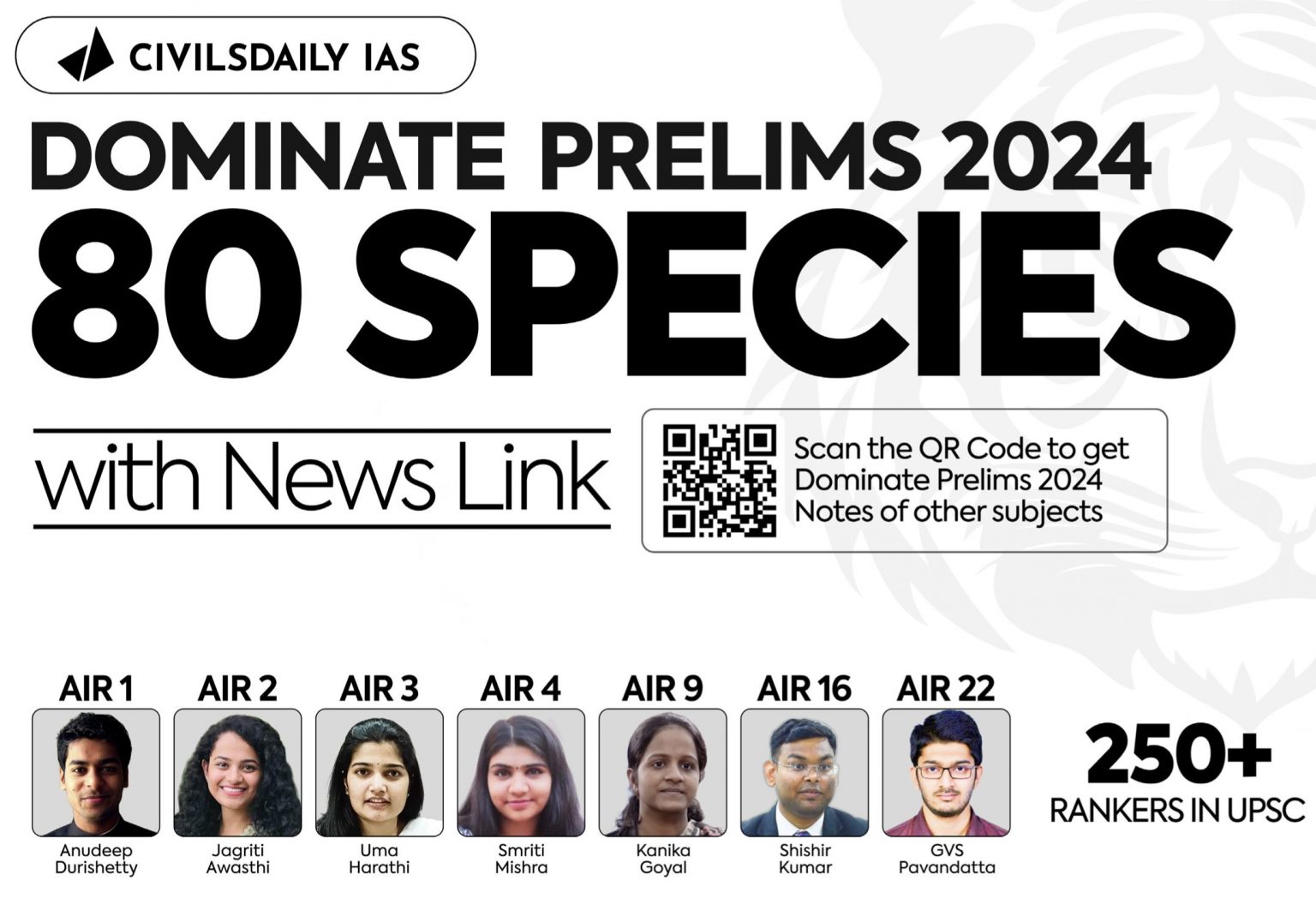 [FREE pdf]All Species Compilation for Prelims 2024+Z Sir’s Session Today - Civilsdaily