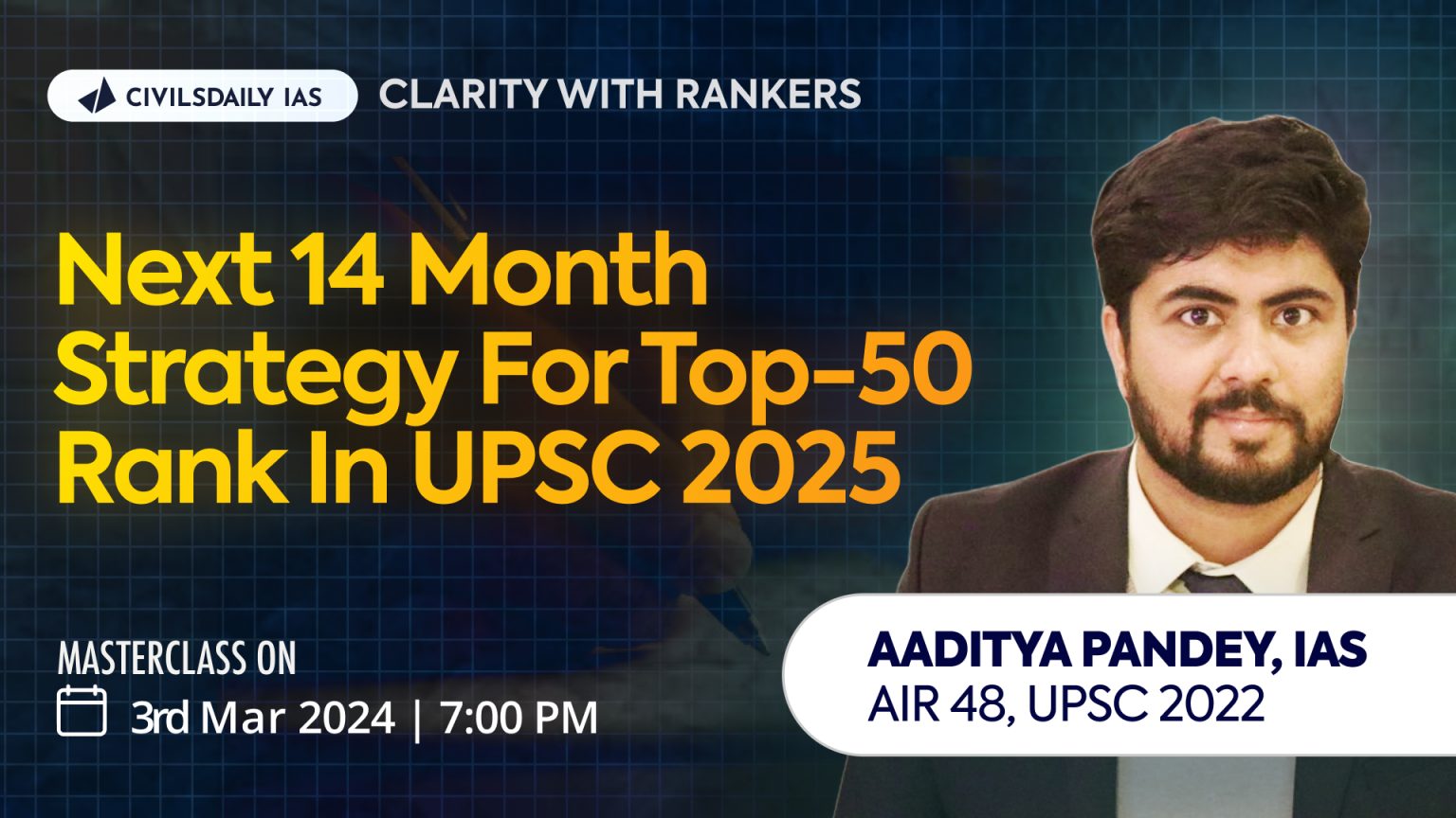 99% of UPSC aspirants have a goal. Rankers have a system | Next 14 ...