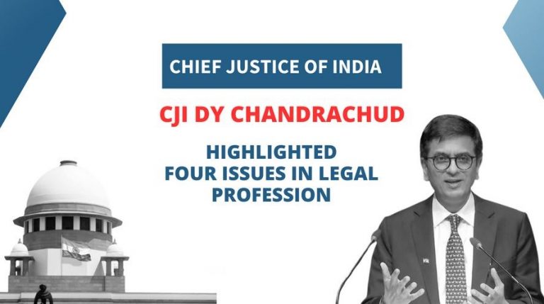 Four issues that CJI highlighted within Legal Profession - Civilsdaily