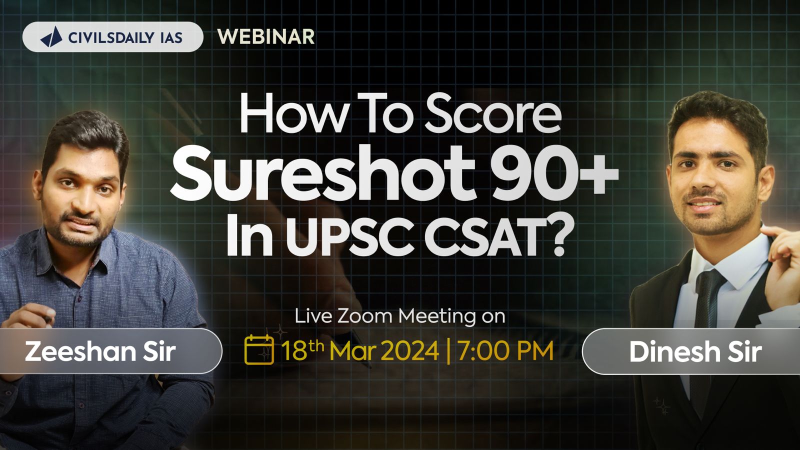 How to score 90+ in UPSC CSAT 2024? Detailed Strategy by Zeeshan sir ...