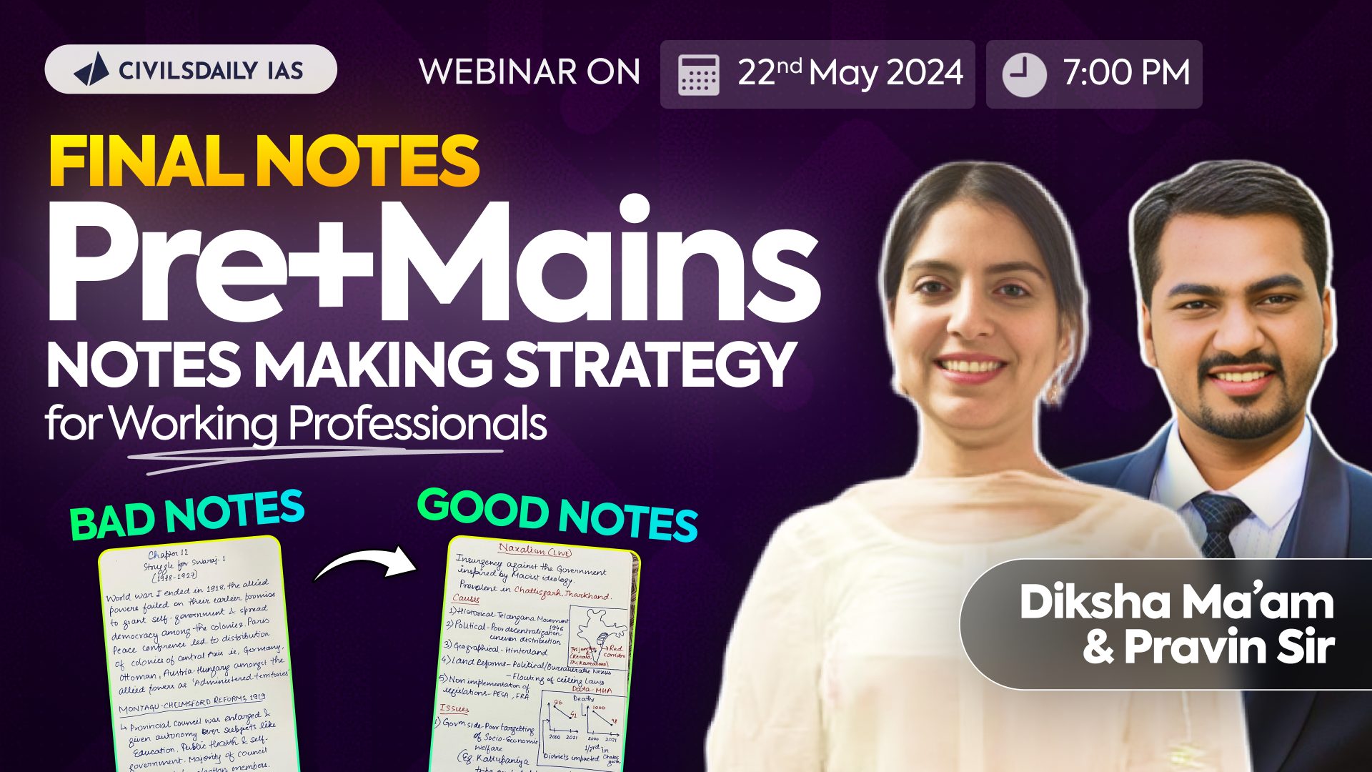[Working Junta Webinar] FINAL NOTES – Pre+Mains (Integrated) Notes ...