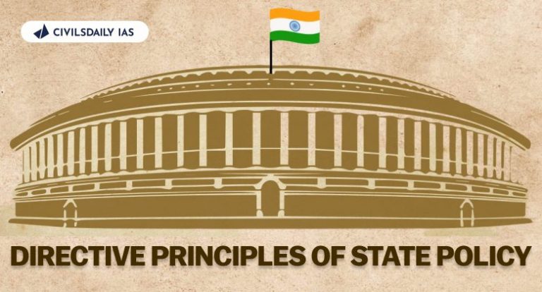 DIRECTIVE PRINCIPLES OF STATE POLICY