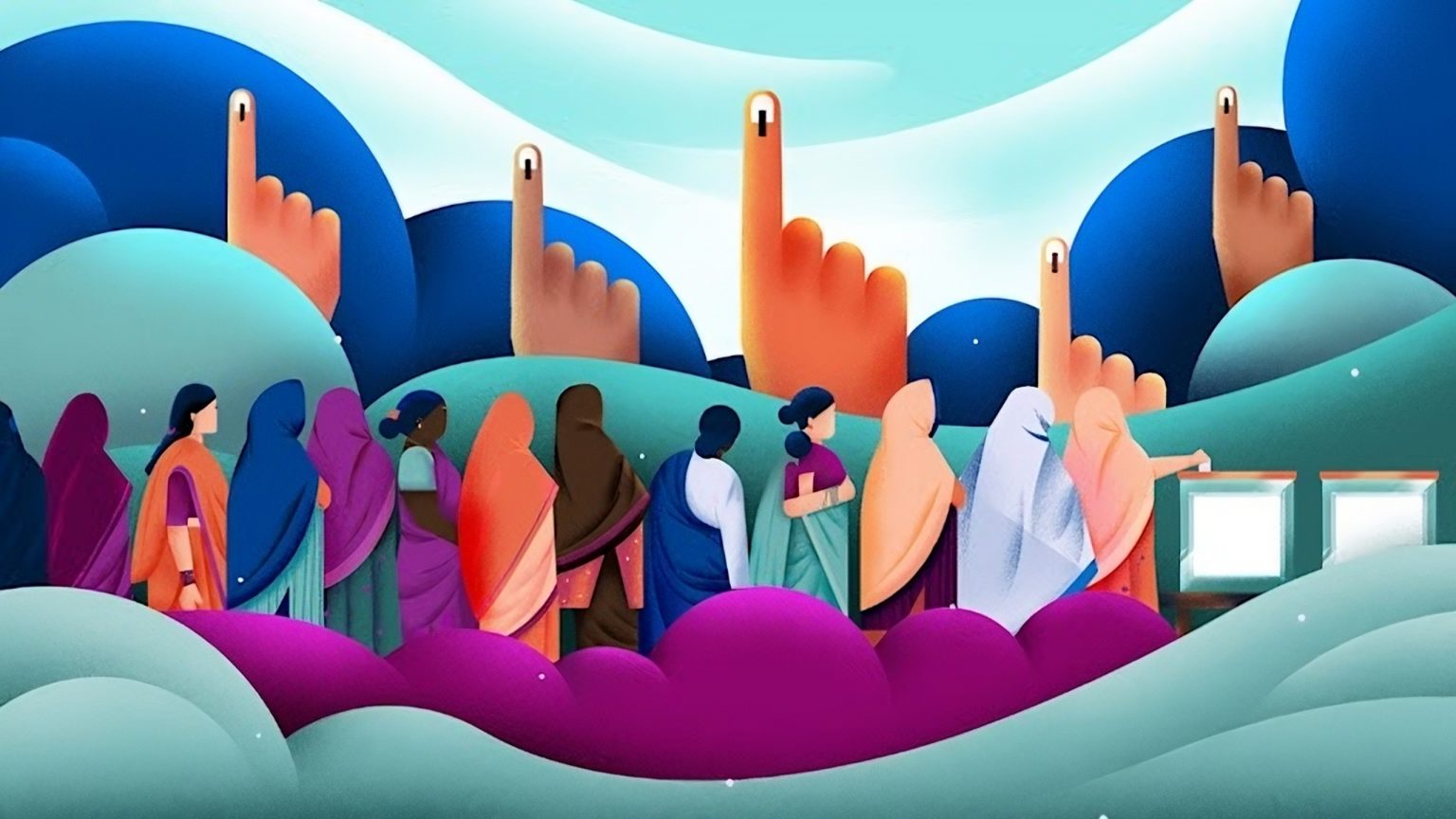 India's Electoral System: Democratic engagement with a digital plug-in