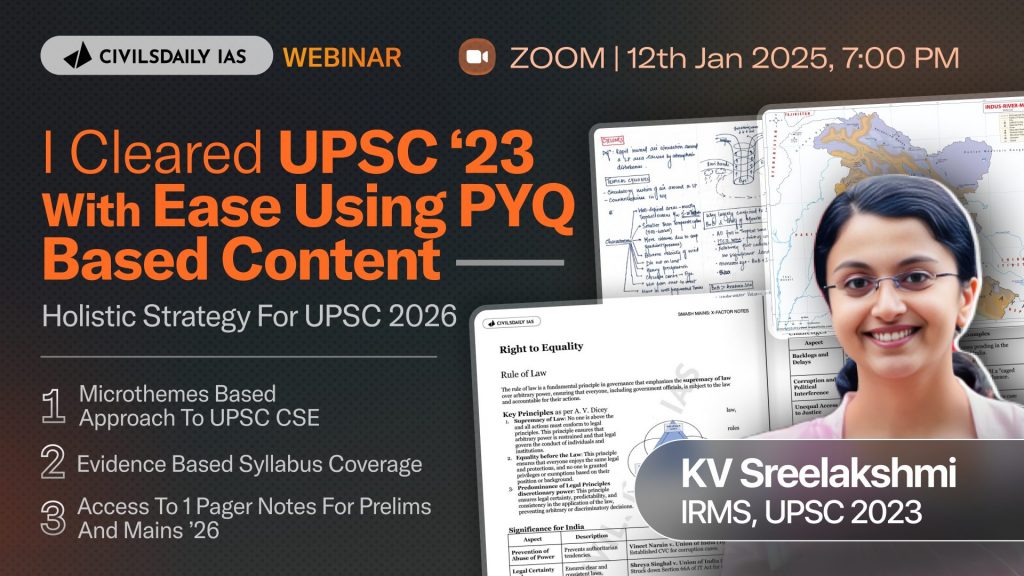 [UPSC 2026 Webinar] I cleared UPSC 2023 With Ease Using PYQ Based ...