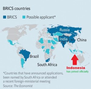 Indonesia officially joined BRICS as the 11th member - Civilsdaily