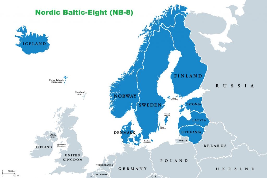 Nordic-Baltic Eight (NB-8) Countries - Civilsdaily