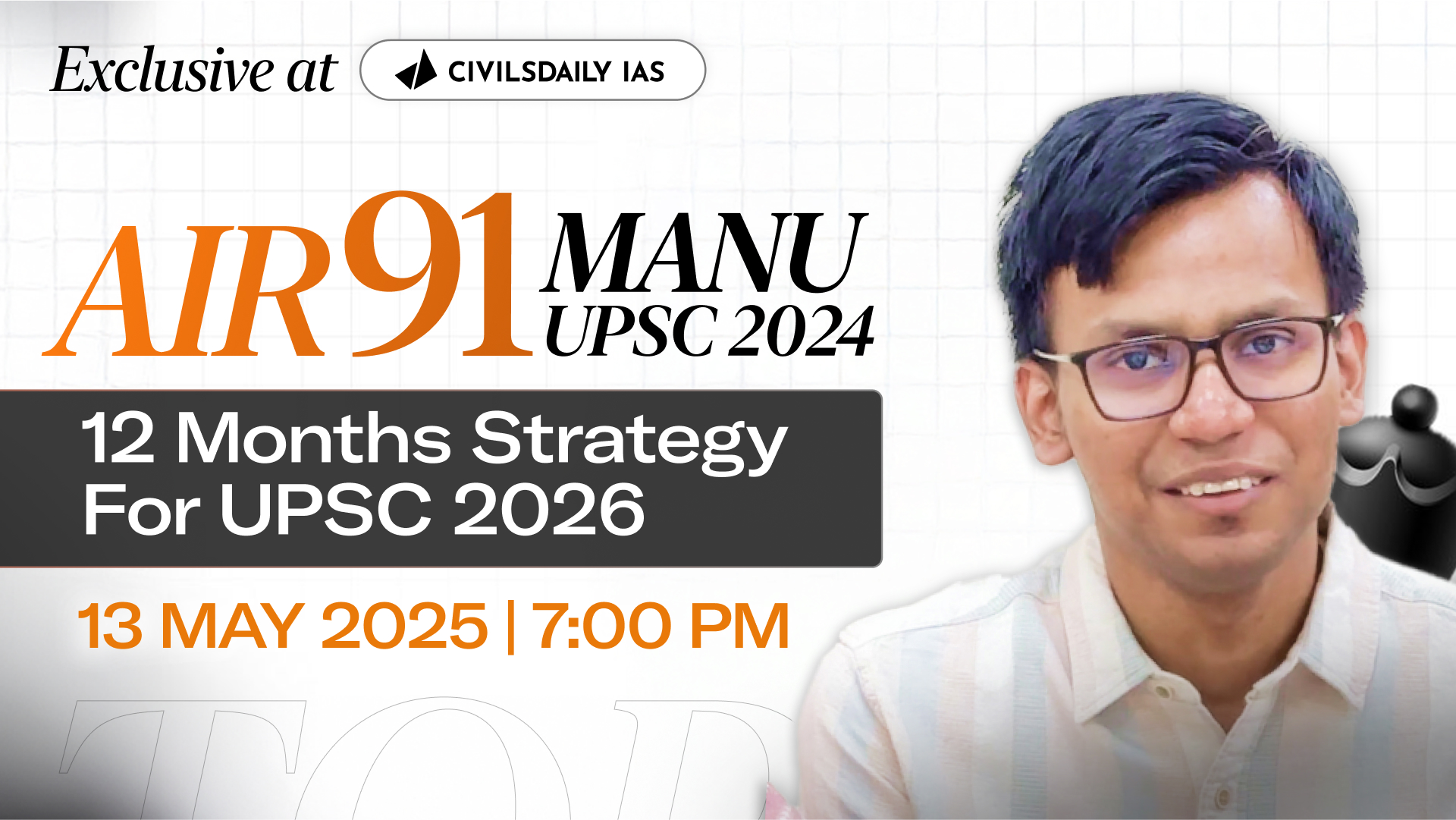 🔴[UPSC Webinar] 12-Month Strategy to Crack UPSC 2026 | By Manu Garg ...