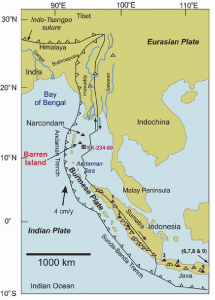 India’s only active volcano in Andaman’s Barren Island erupts - Civilsdaily