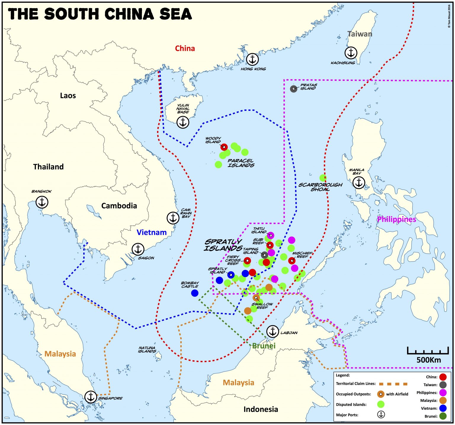 Scarborough Shoal in South China Sea - Civilsdaily