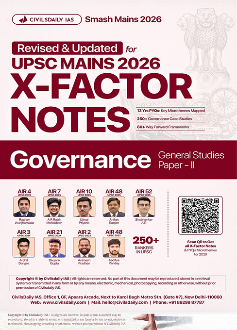 Launching Revised & Updated X-Factor Notes for UPSC Mains 2026 ...